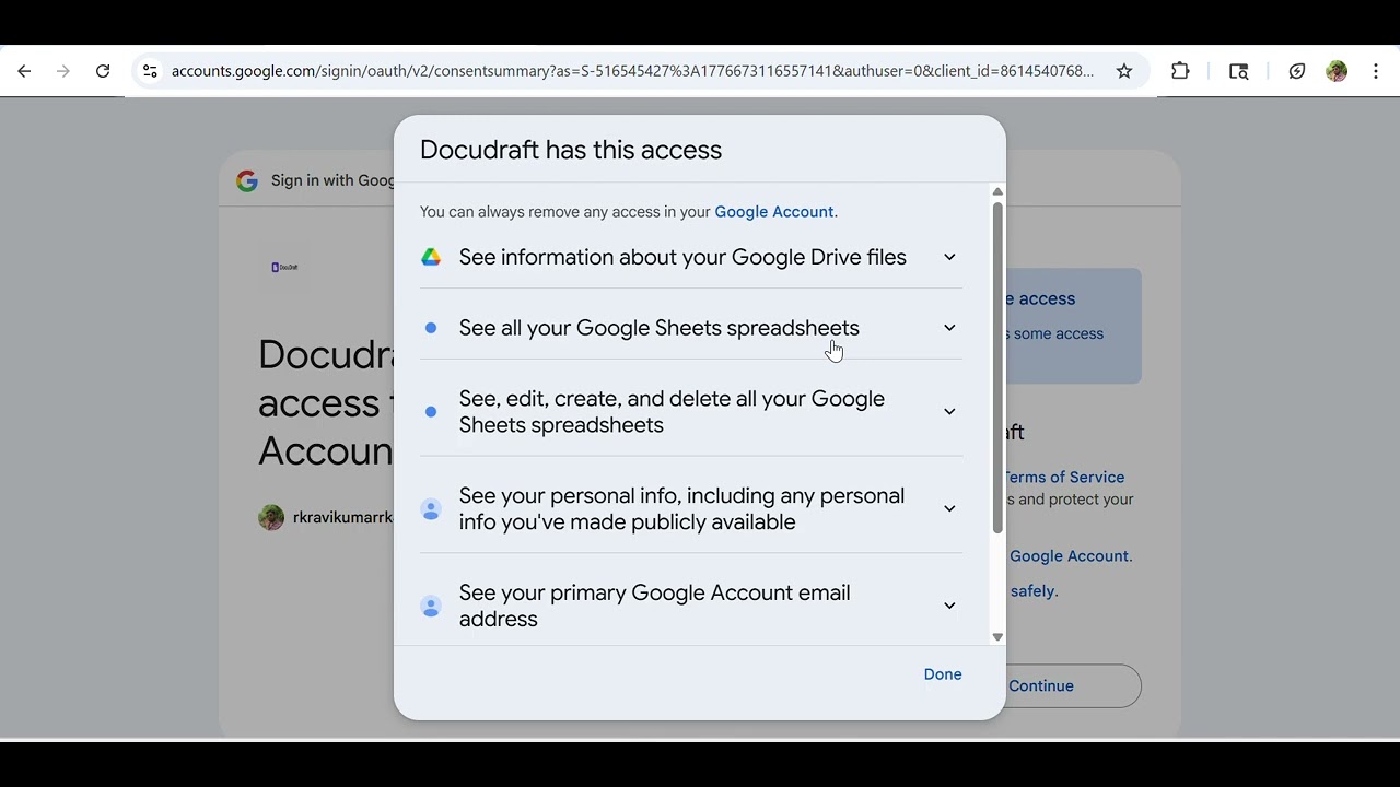 Docudraft demo video