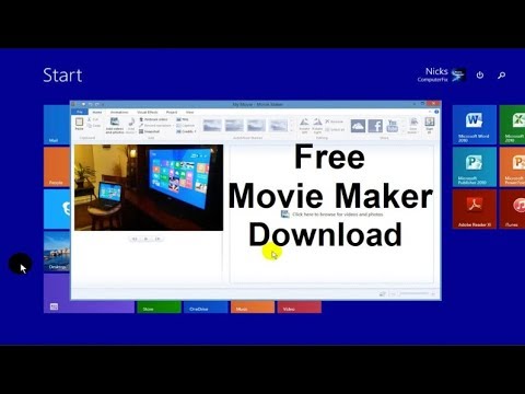 Windows MovieMaker On Windows 10/8/7 Full Version FREE!!