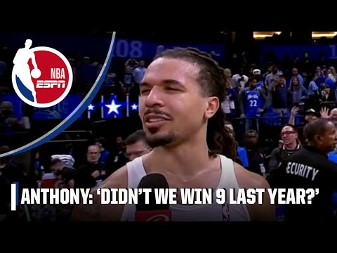 π€£ Cole Anthony in disbelief by this Magic winning streak stat | NBA on ESPN