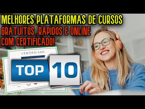 🏆TOP 10 MELHORES PLATAFORMAS DE CURSOS ONLINE EAD C/ CERTIFICADO [2025]