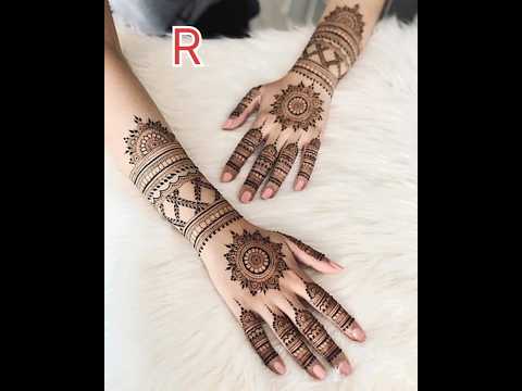 simple and easy mehandi design for hands #mehndi #henna #hennadesign #arabicmehndidesign