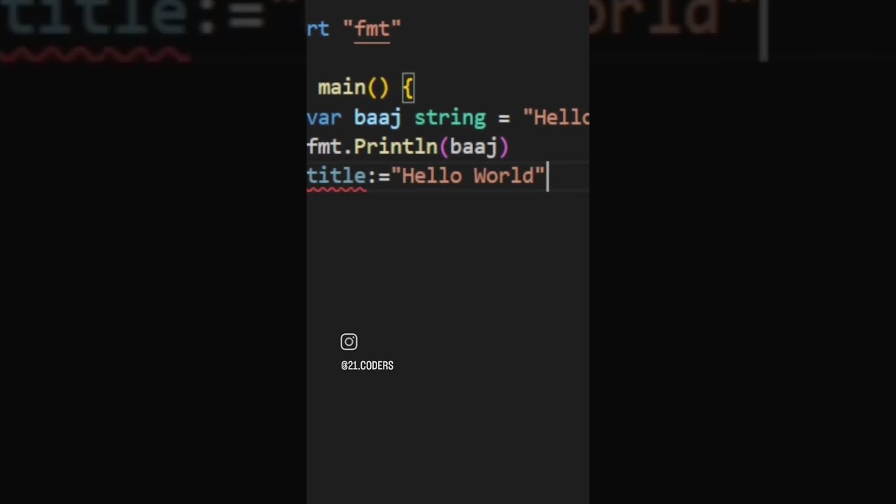 Lets start golang with...#golanguage  #programming#code #github #gaming #anjaliarora #coder #google