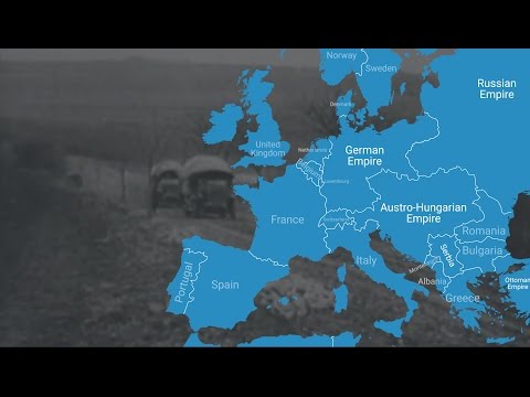 Animated Map Shows How World War I Changed Europe's Borders