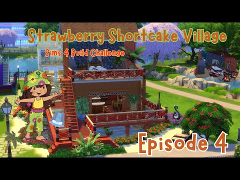 Coco Calypsoβs Cozy Tropical Build πΈ | Sims 4 Strawberry Shortcake Village
