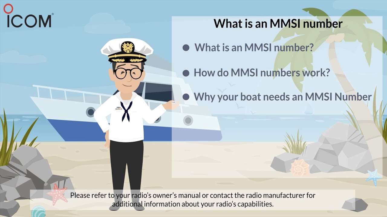 #Icom Marine Radios - Setting Up #MMSI Code