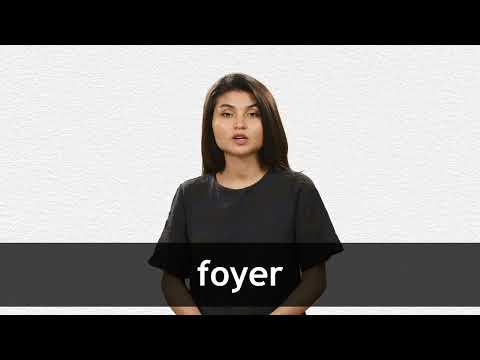 FOYER definition and meaning | Collins English Dictionary