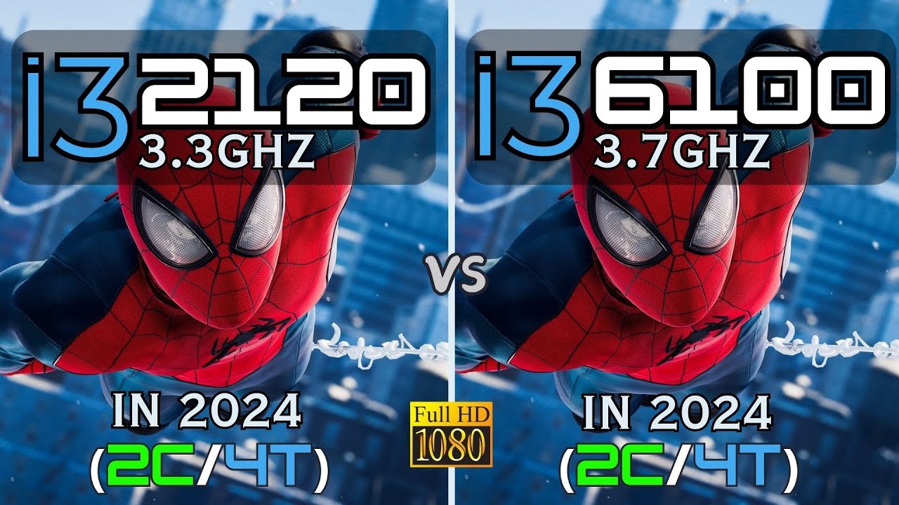 i3 2120 vs i3 6100 Tested in 12 Games (2024) | 1080p