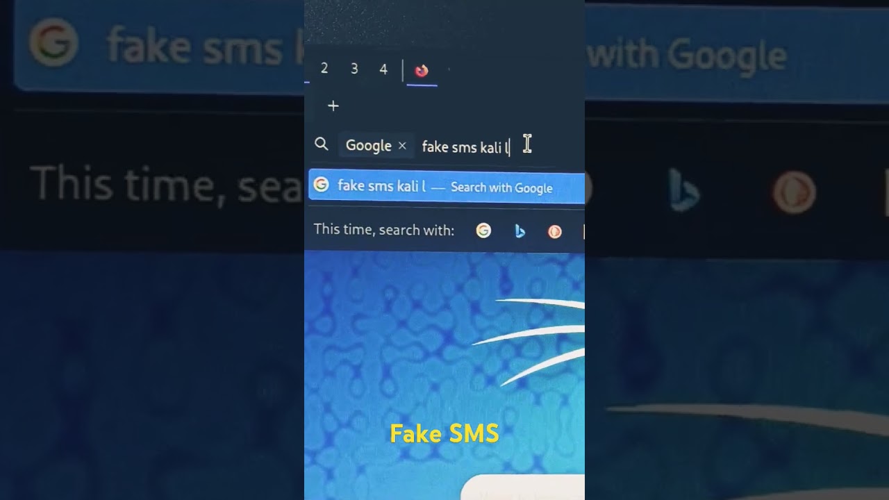 Fake sms || github kali linux || @ shorts # vedio