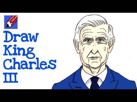 How to Draw His Majesty King Charles III – Shoo Rayner