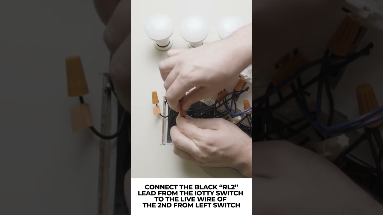 Installing the 4-Switch iotty Smart Switch