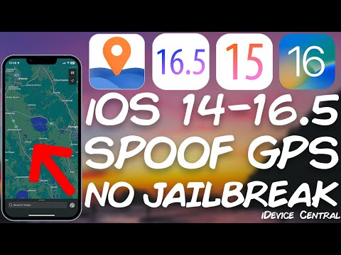 iOS 15.0 - 16.5: How To Change Your GPS Location In Any App / Game On NO JAILBREAK (With AnyTo)