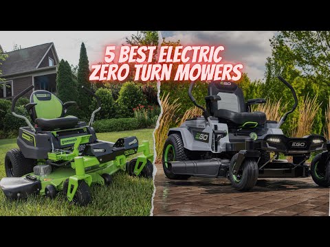 5 Best Electric Zero Turn Mowers in 2023!