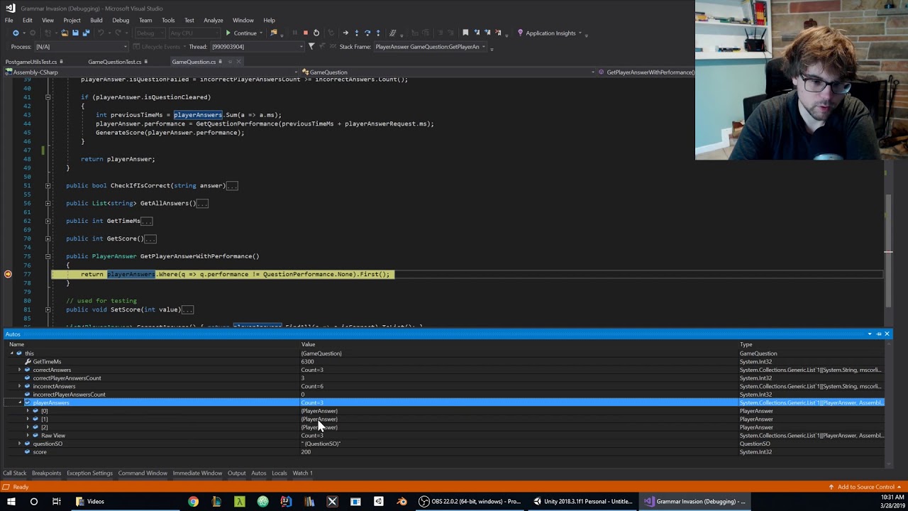 Debugging Unit Test Using Unity Debugger