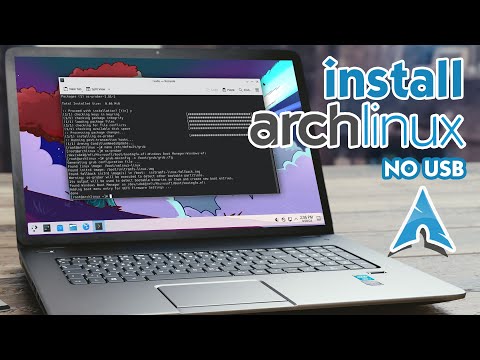 Dual Boot Arch Linux and Windows Without USB Drive | archinstall