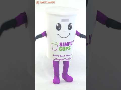 Simply Cup Mascot Costume | Mascot Makers - Custom mascots and characters