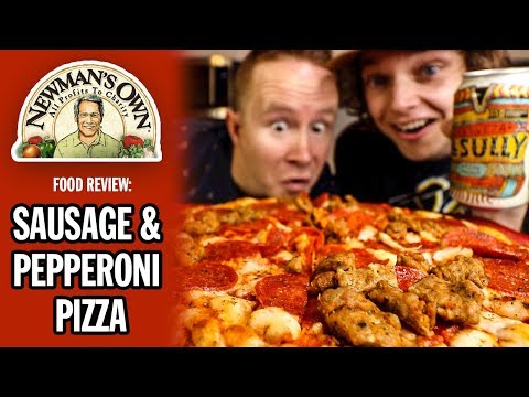 Newman's Own Sausage & Pepperoni Pizza Review
