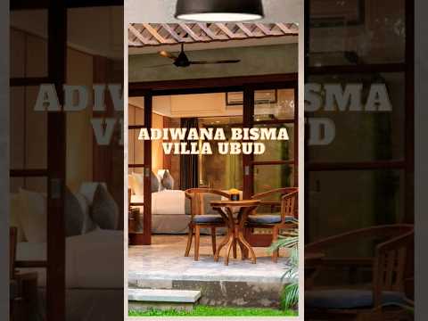 RECOMMENDED VILLA "Adiwana Bisma" villa ubud BALI INDONESIA