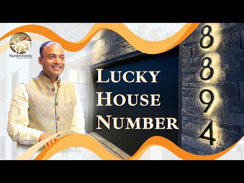 Lucky House Number | Lucky Flat Number Vastu | NumeroVastu | #homevastu #numerovastu #numerology