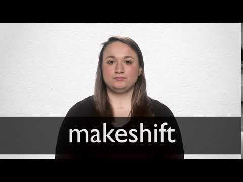 Deutsche Übersetzung von “MAKESHIFT” | Collins Englisch-Deutsch Wörterbuch