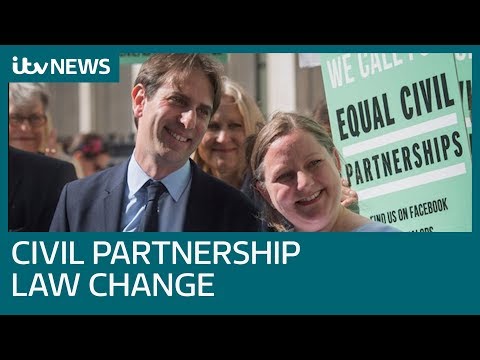 Civil partnerships to be made available to straight couples | ITV News