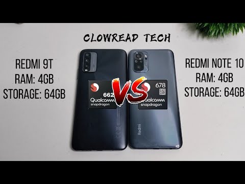 Redmi 9T VS Redmi note 10 Speed Test - Is The New One Faster?