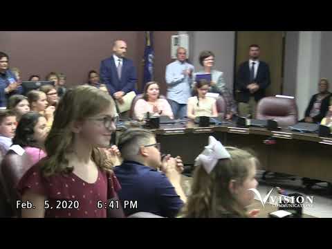 Lafourche Parish School Board Meeting (February 2020)