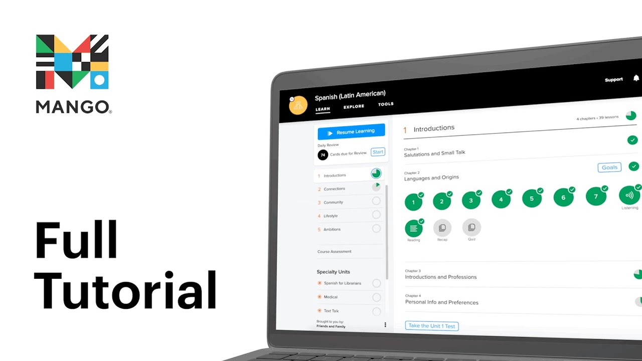 Full Tutorial | Mango Languages
