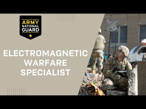 Army National Guard Electromagnetic Warfare Specialist 60 Second - SRSC