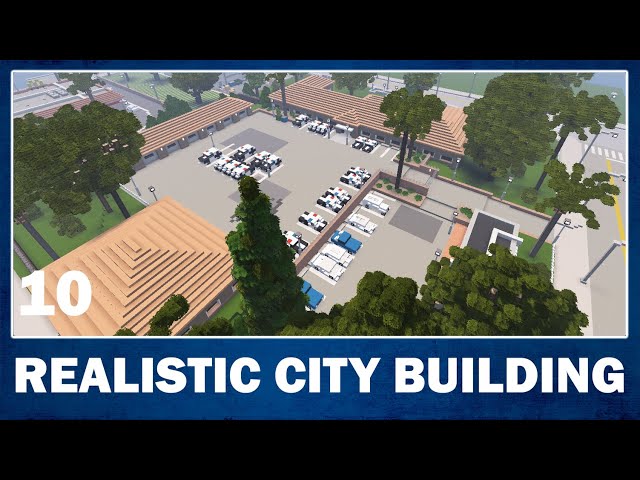 Realistic Police Station Minecraft Map