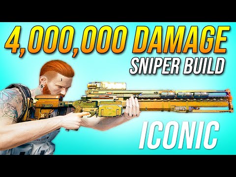 OVER 4,000,000 Damage - BEST Build in Cyberpunk 2077 for Sniper Weapons - One Hit Kill Gameplay!