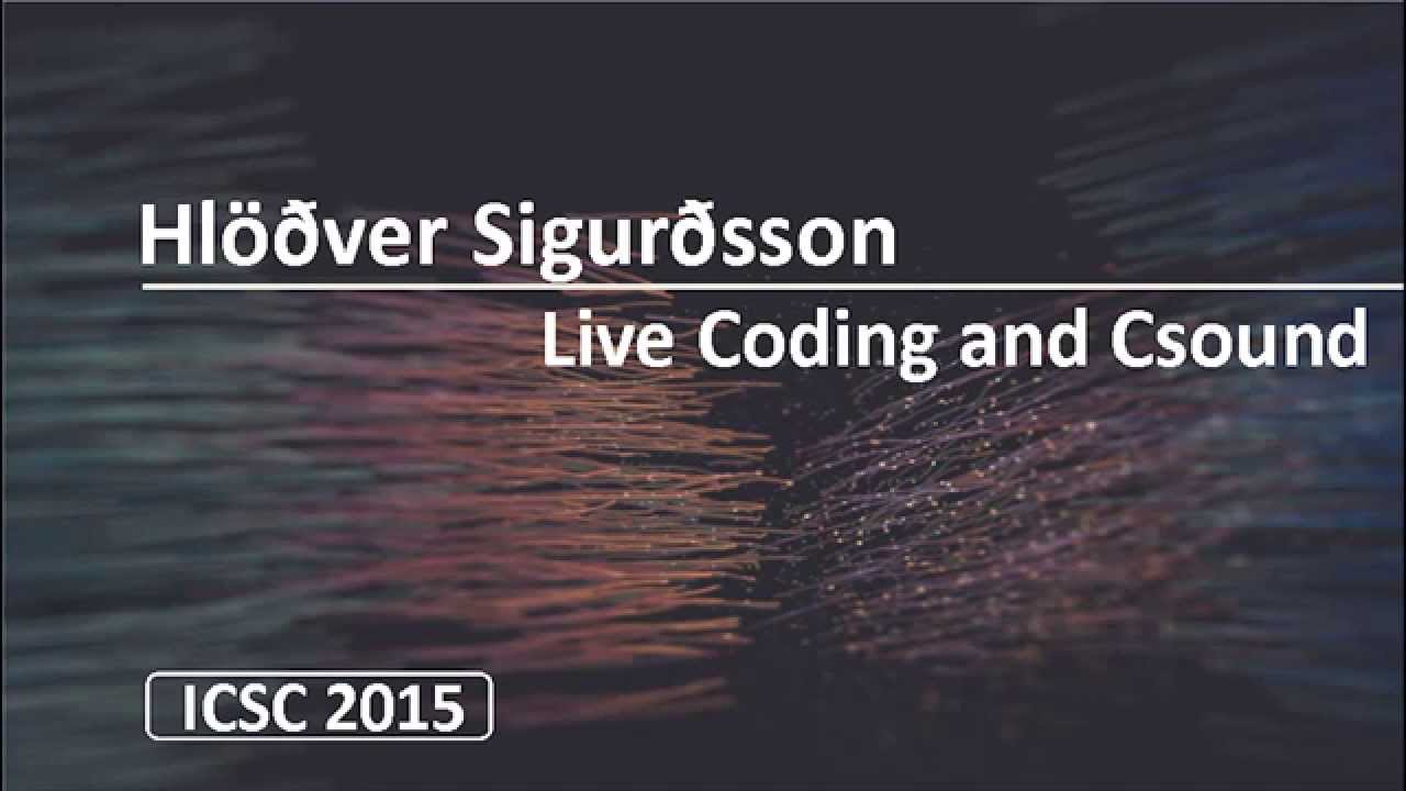 ICSC2015 Hlodver Sigurdsson