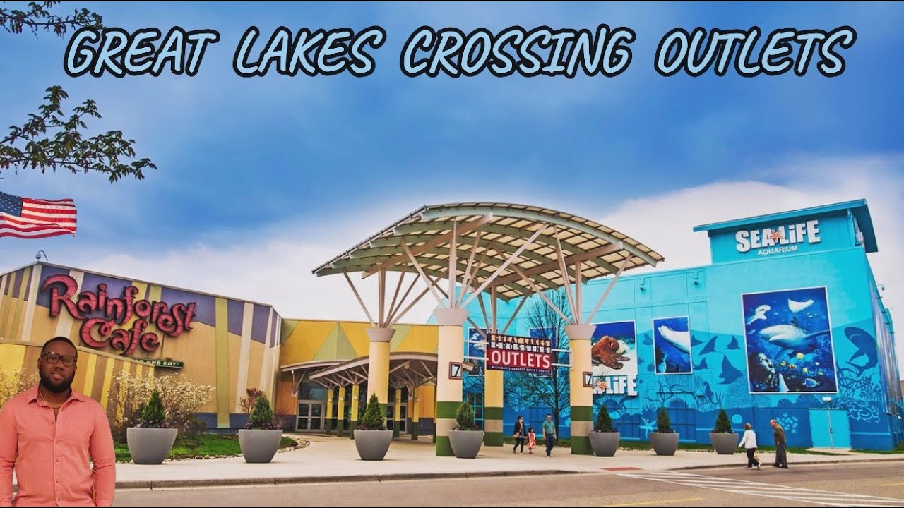 Inside Michigan's LARGEST Outlet Mall 🇺🇸 ▪ Great Lakes Crossing Outlets ▪ 2025