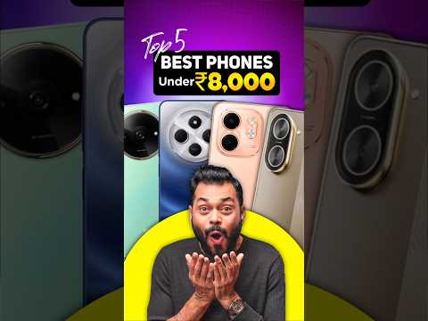 ā¹8000, 6GB + 128GB, 120Hrtz - Top 5 best 5g smartphone under 8000 in 2025 || budget 5g smartphone