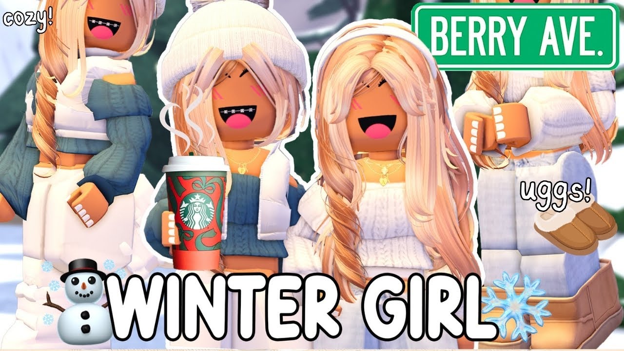Winter Girl AESTHETIC OUTFIT TUTORIALS For Berry Avenue!
