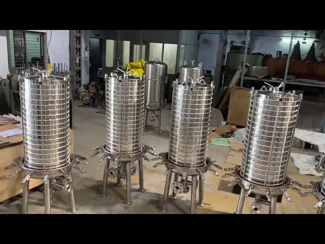 Sparkler Filter - Zero Hold Up Sparkler Filter Manufacturer from Ahmedabad