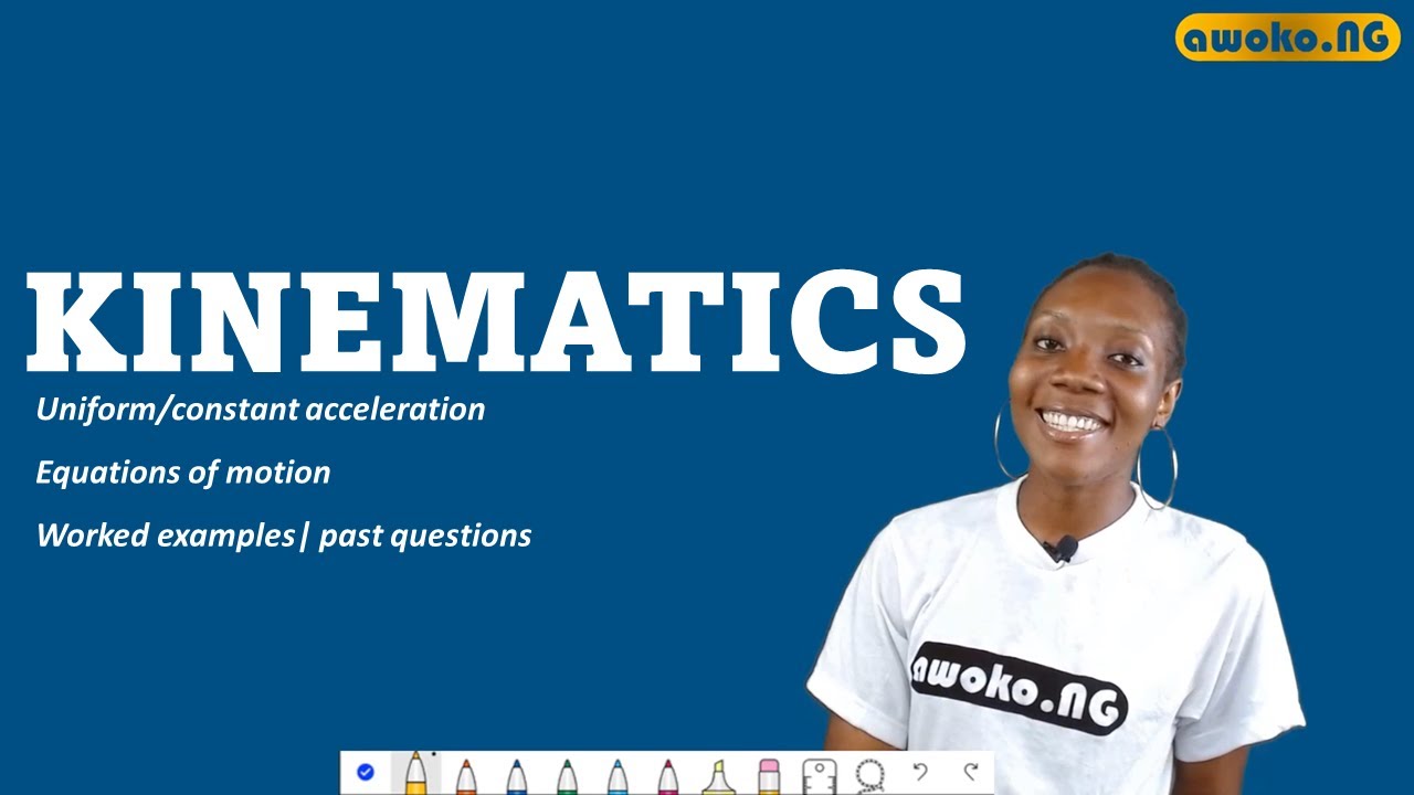 KINEMATICS 2 | UNIFORM ACCELERATION | INTERACTIVE LIVE CLASS | MOTION | MECHANICS | WORKED EXAMPLES