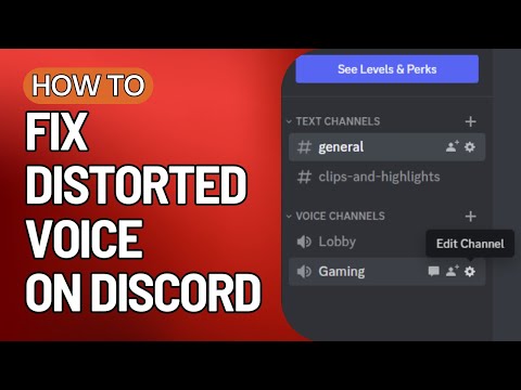Fix Discord Robot Voice issue! Voice distorted on Discord? Discord Audio Fix (2023 Updated)
