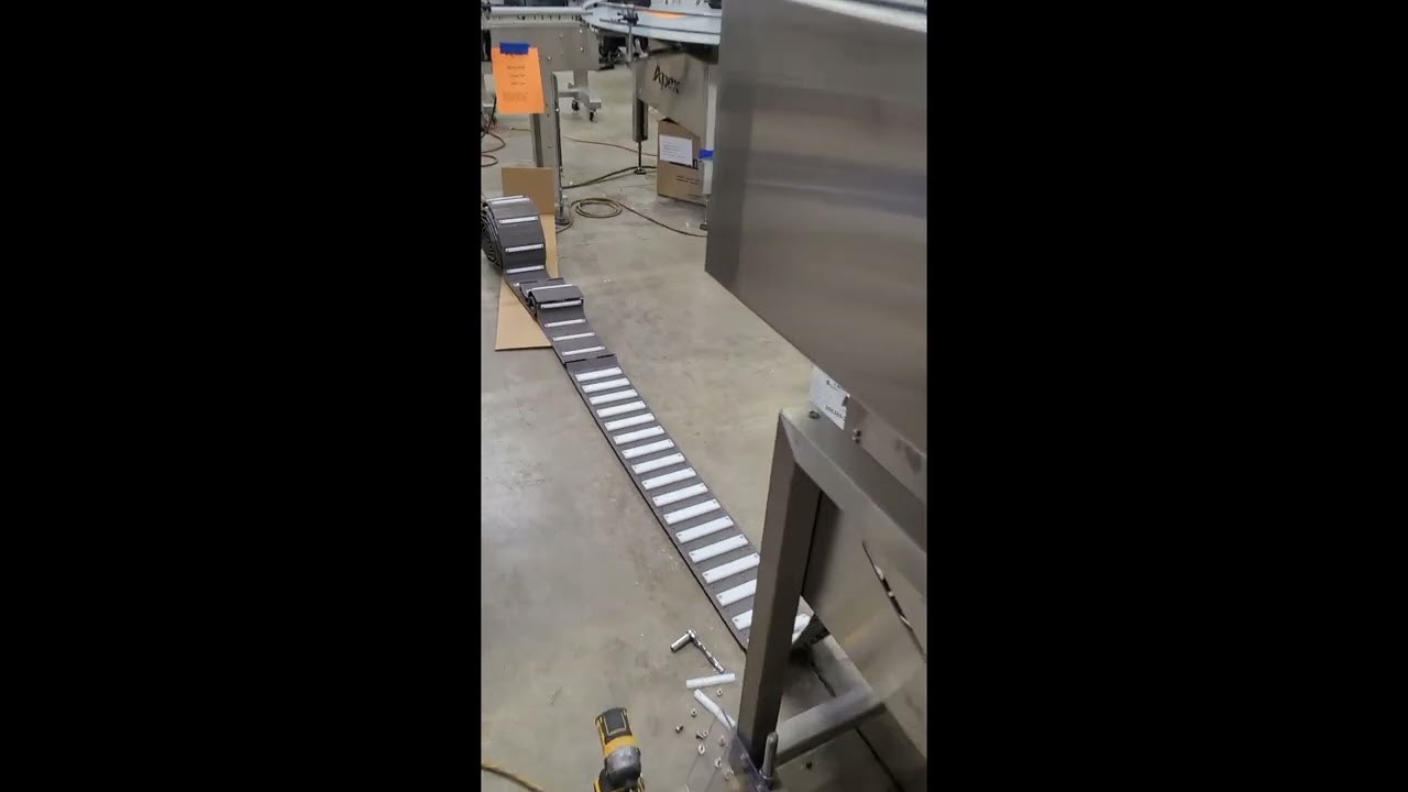 Apex Filling Systems-Cap Sorting Elevator Chain Replacement