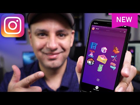 How to Use Instagram Stories Featured Stickers (New Instagram Update)