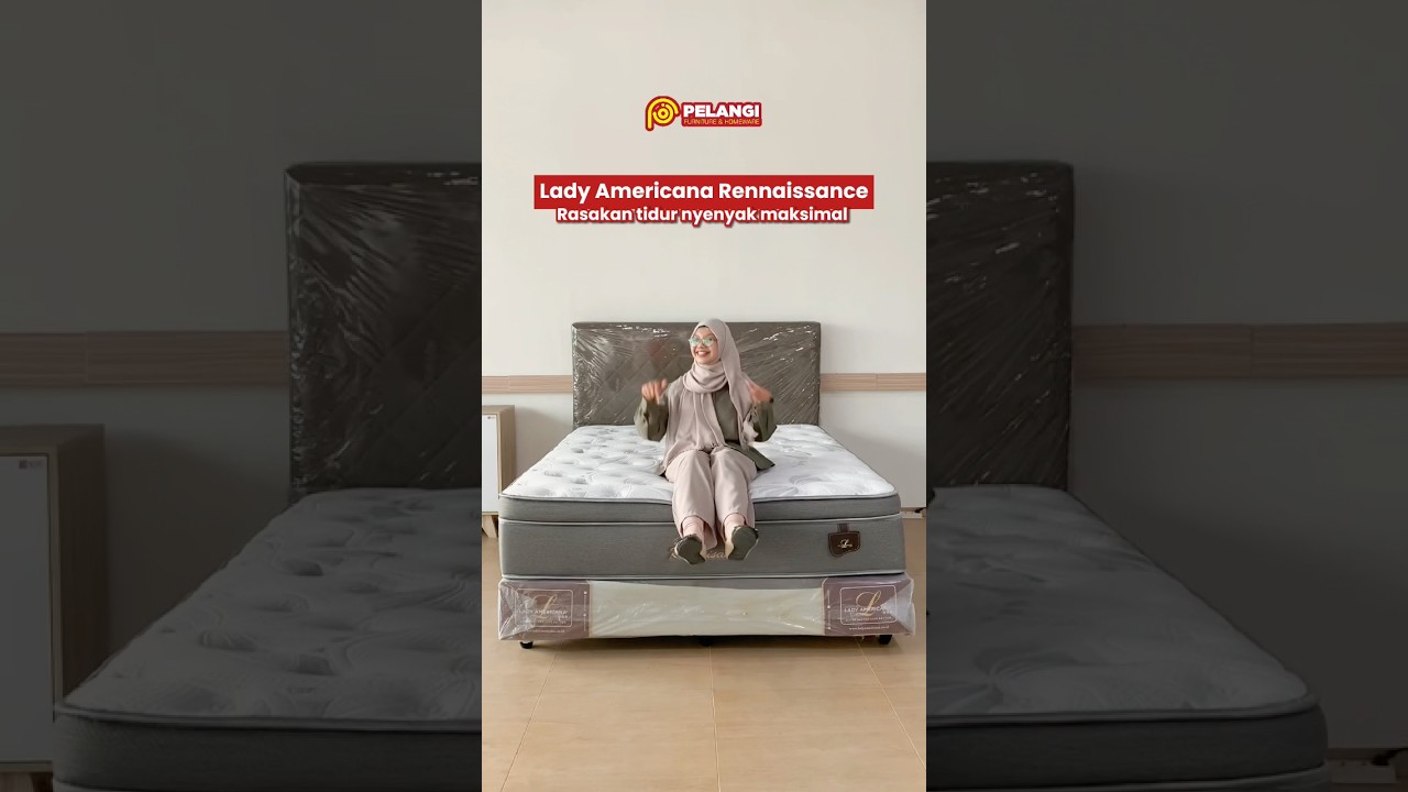 Recommended comfortable spring bed Lady Americana Renaissance 🥰 #fyp #springbed #ladyamericana