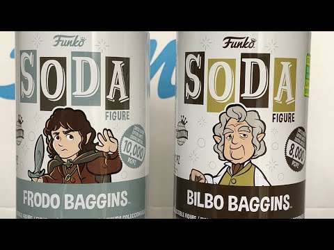 The Lord of the Rings Funko Soda figures