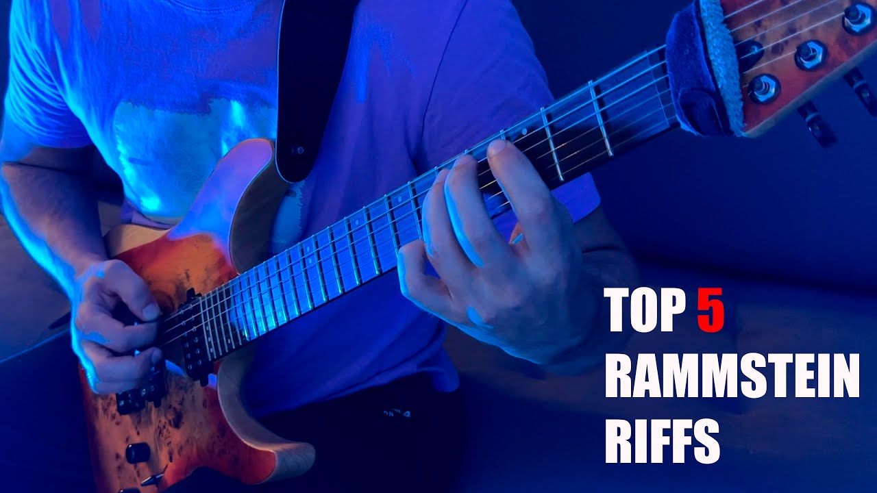 TOP 5 RAMMSTEIN RIFFS