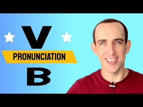 How to Pronounce V in English // B and V in English for Spanish Speakers