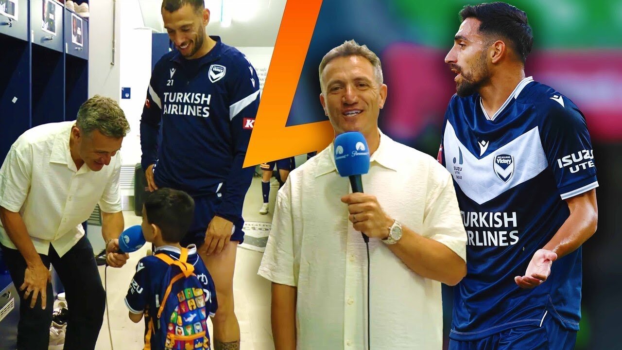 Zappers Goes Rogue In The Melbourne Victory Change Room
