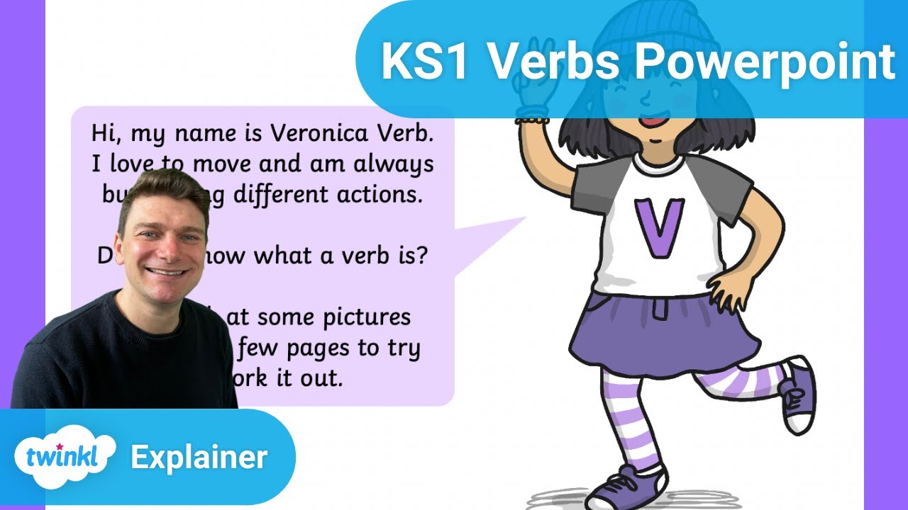 Twinkl Teaches | KS1 Verbs Powerpoint