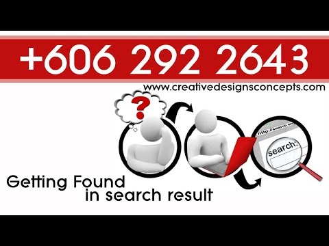 Malaysia Creative Web Designs - Getting Found in Search Results | +60 6 2922643
