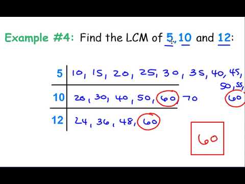 LCM