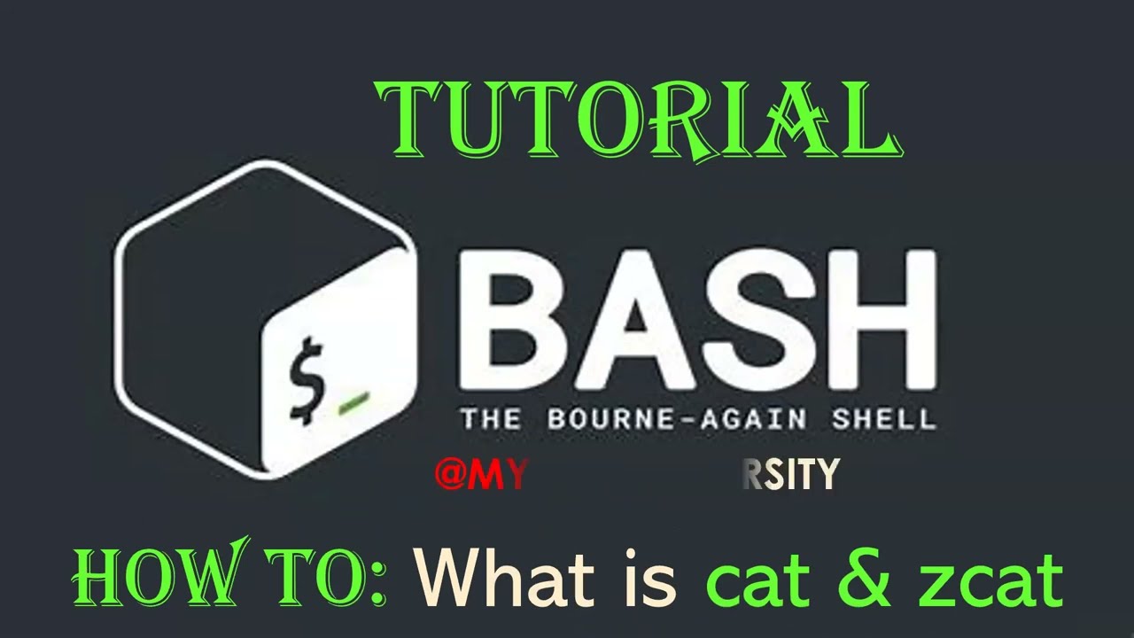 Linux Tutorial (How To: What is cat & zcat )