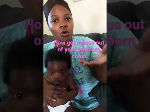 How to clear mucus for Newborn #mucus ball #Newborn #congestion #mom #home #cold #cough #clear #new