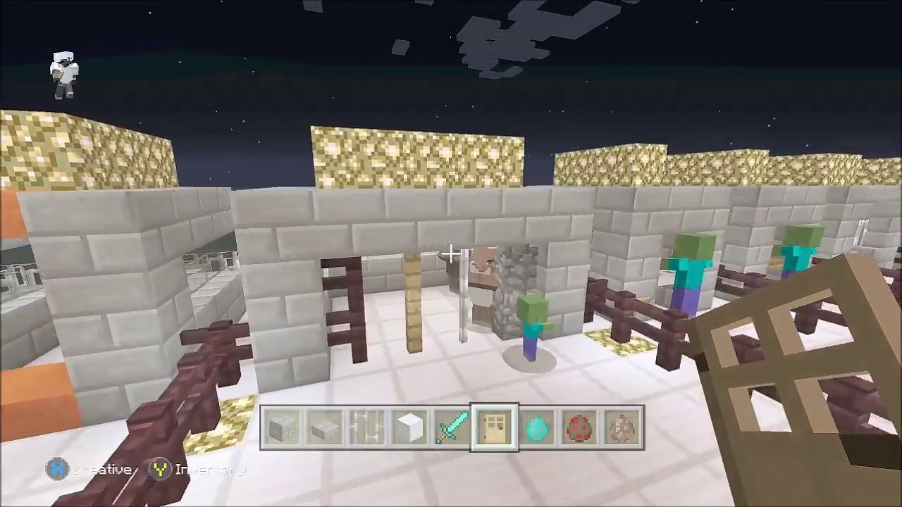 6 Simple Mob Proof Doors in Minecraft *TUTORIAL*